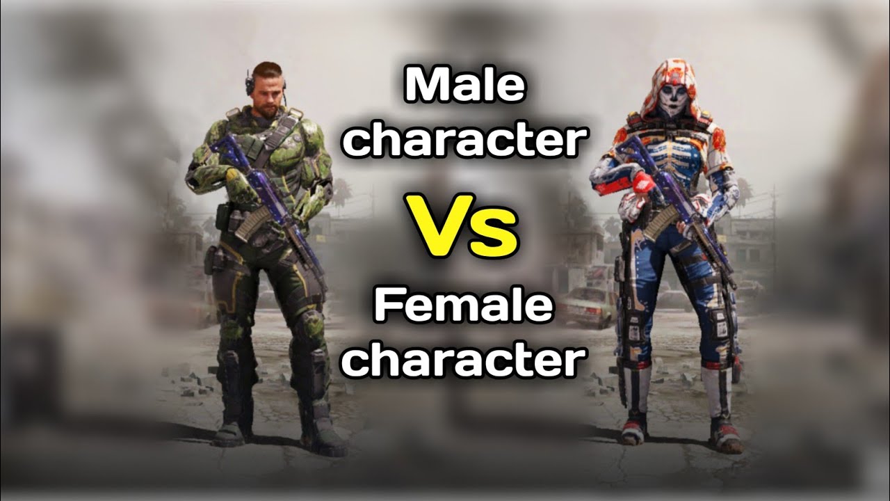 कुछ तो गड़बड़ है? - Male vs Female character in cod mobile - Ruin ...