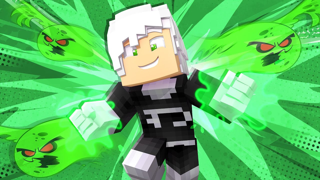 NOVO MOD DO DANNY PHANTOM O FANTASMA no MINECRAFT « Nitro » - YouTube