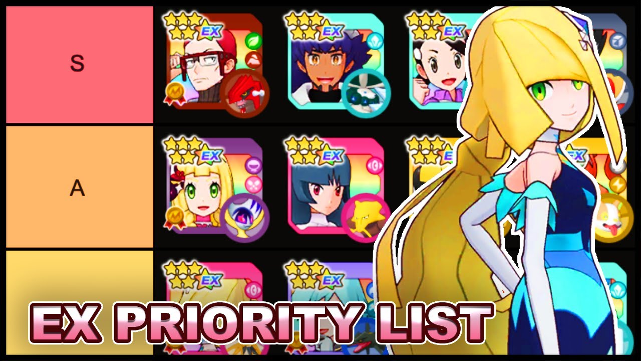 6 Star EX Priority List! December 2021 Update! | Pokemon Masters EX ...