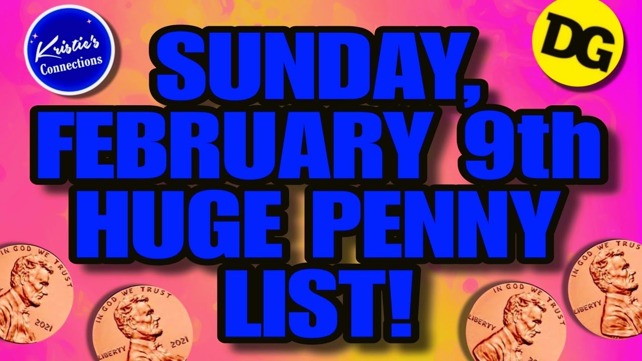 😎VISUALS!!! DOLLAR GENERAL HUGE PENNY LIST STARTS SUNDAY, FEBRUARY 9TH ...