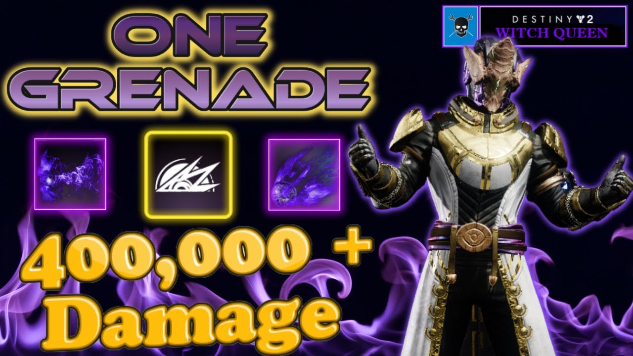 Massive Single Grenade Damage [Destiny 2 Witch Queen] Verity's Brow and ...