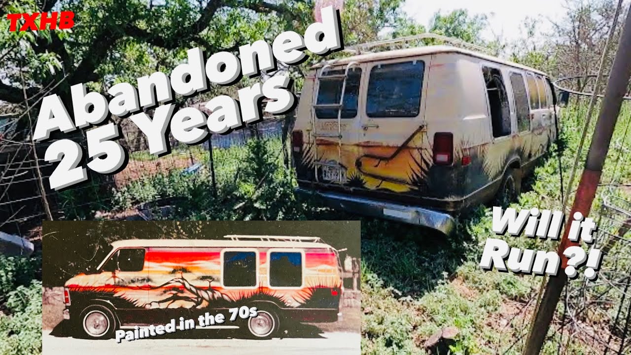 Rescuing an Abandoned 70's Mural Van - YouTube