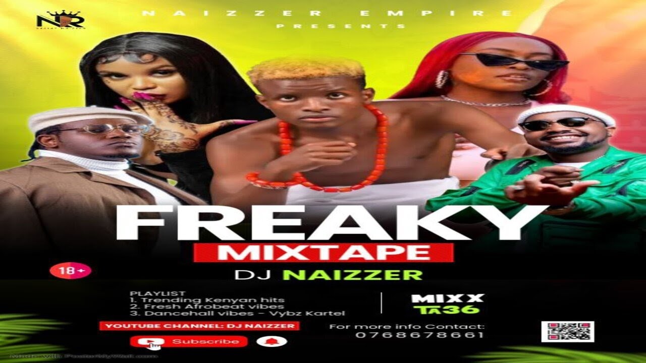 FREAKY MIXTAPE #36 | Dyana cods | Vybz Kartel | Maandy | Tippsy gee ft ...