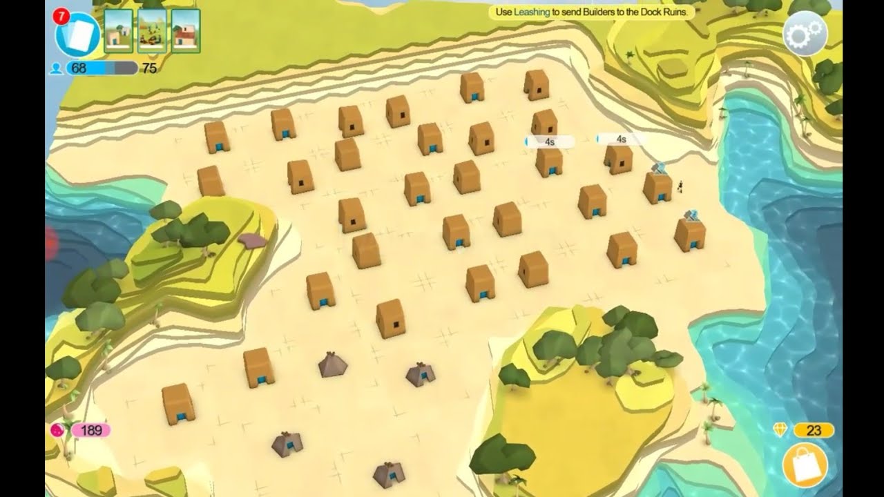 Godus #1 Building some houses - YouTube