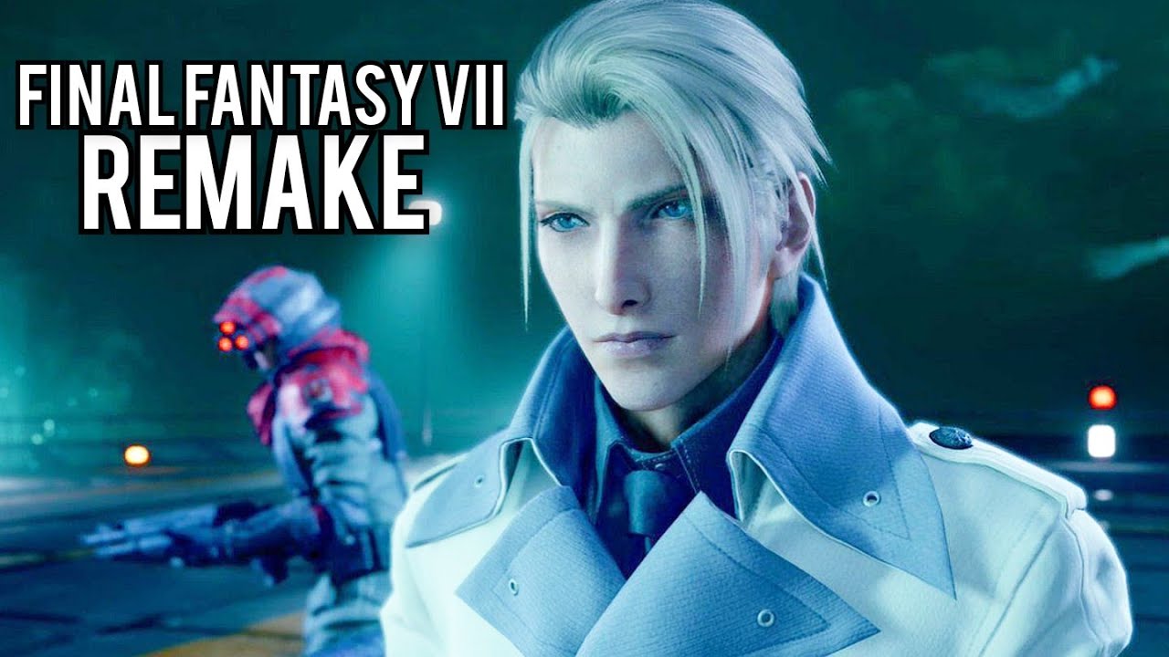 FINAL FANTASY VII Remake Rufus luta completa - YouTube