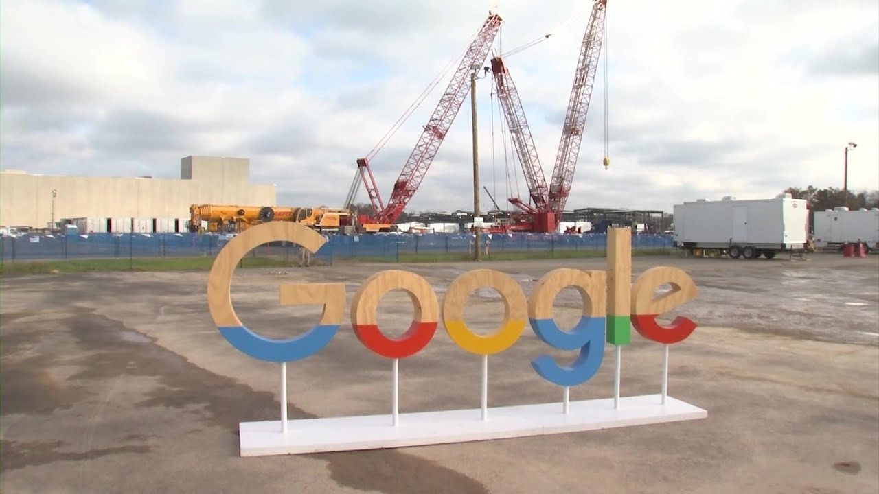 Google breaks ground on $600 million New Albany complex - YouTube