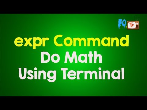 Linux Tutorial for Beginners | expr command | Evaluate Expressions in Linux - FOTV