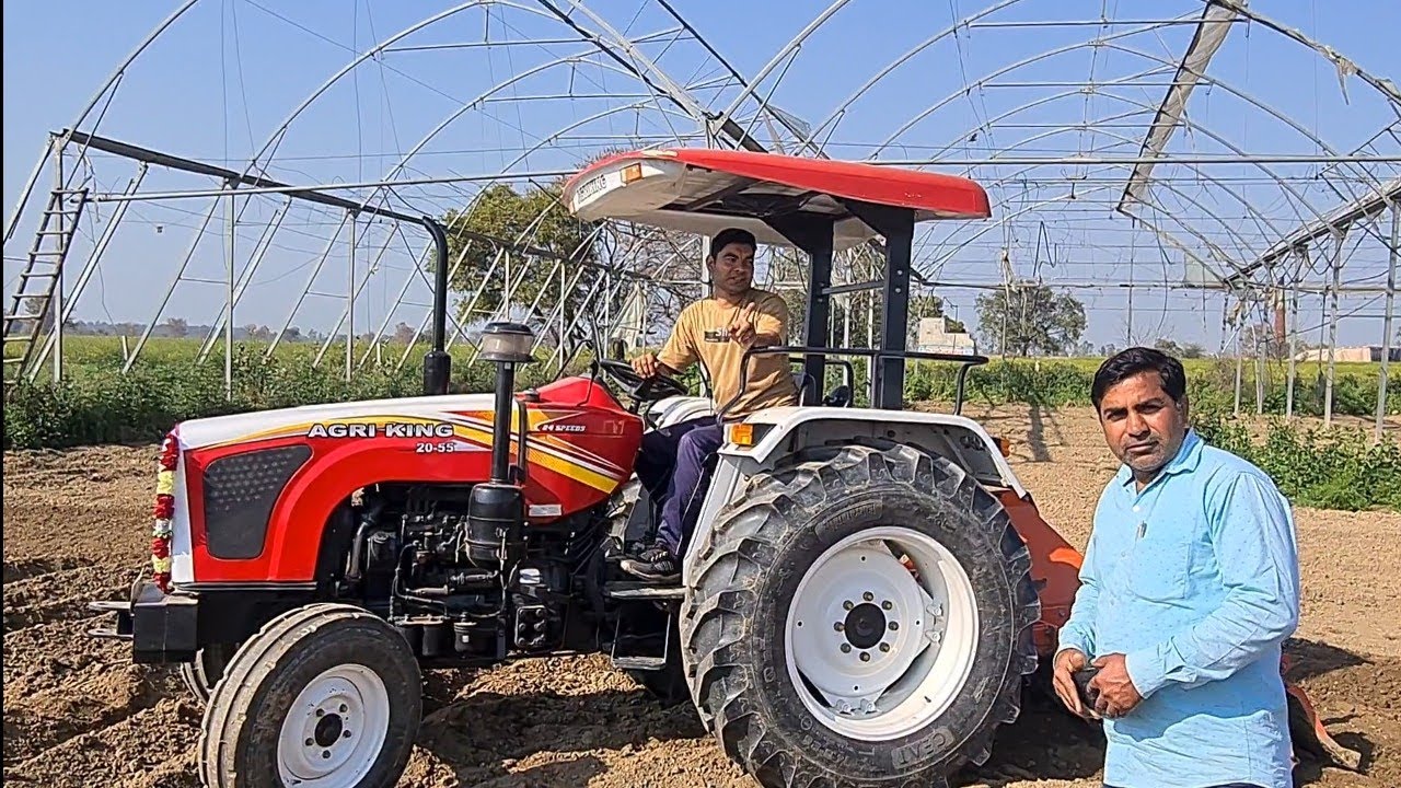 नया ट्रैक्टर नए फीचर Agri King 20-55 Tractor 24 Speed के साथ 50 Hp में ...