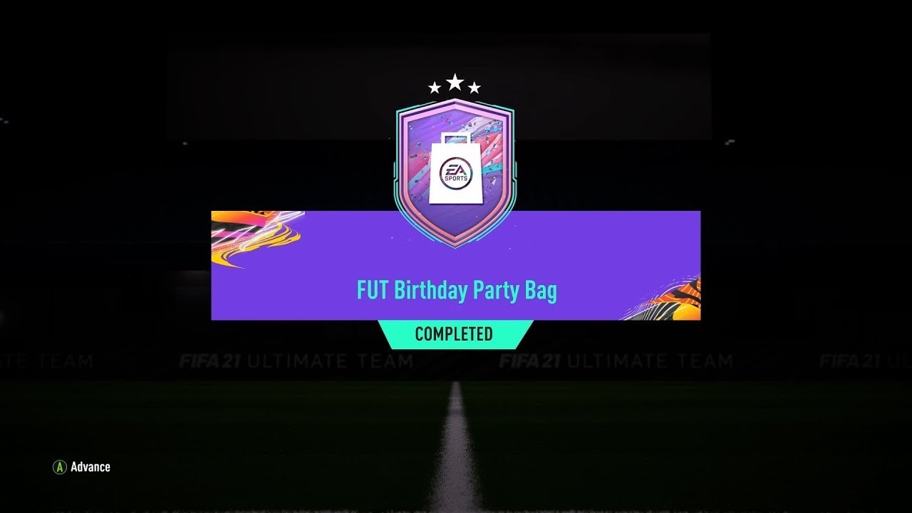 FUT Birthday Party Bag FIFA 21 - YouTube