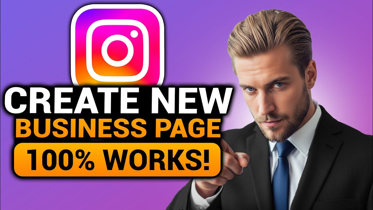 How To Create a New Instagram Business Page (100% WORKS) | FAST & EASY ...