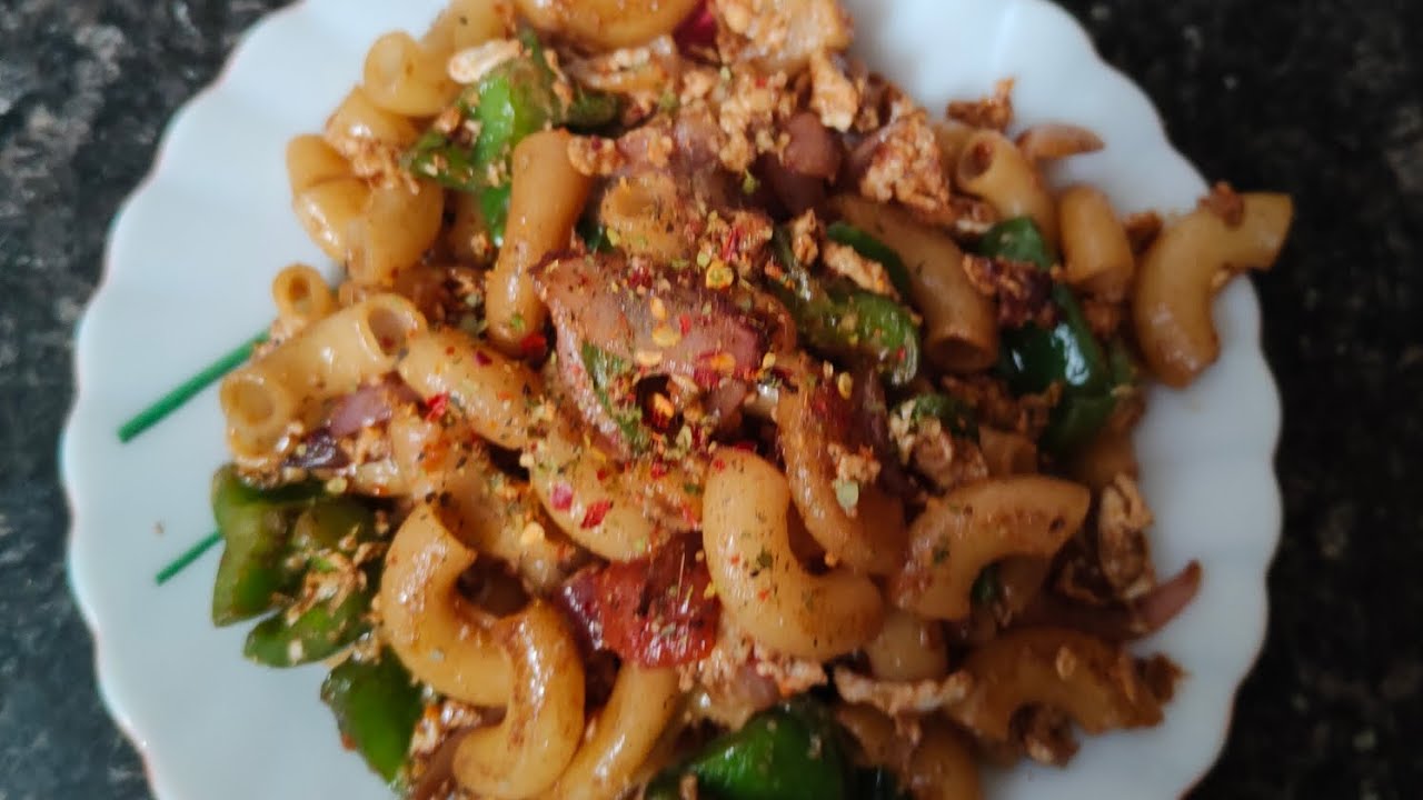 Chinese Style Pasta.Excellent taste,easy and time saving snacks - YouTube