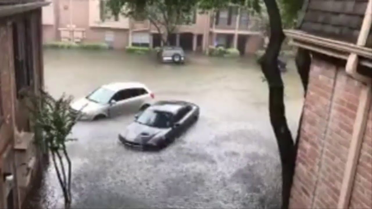 Inundaciones En Houston Texas Tras Huracán Harvey - YouTube