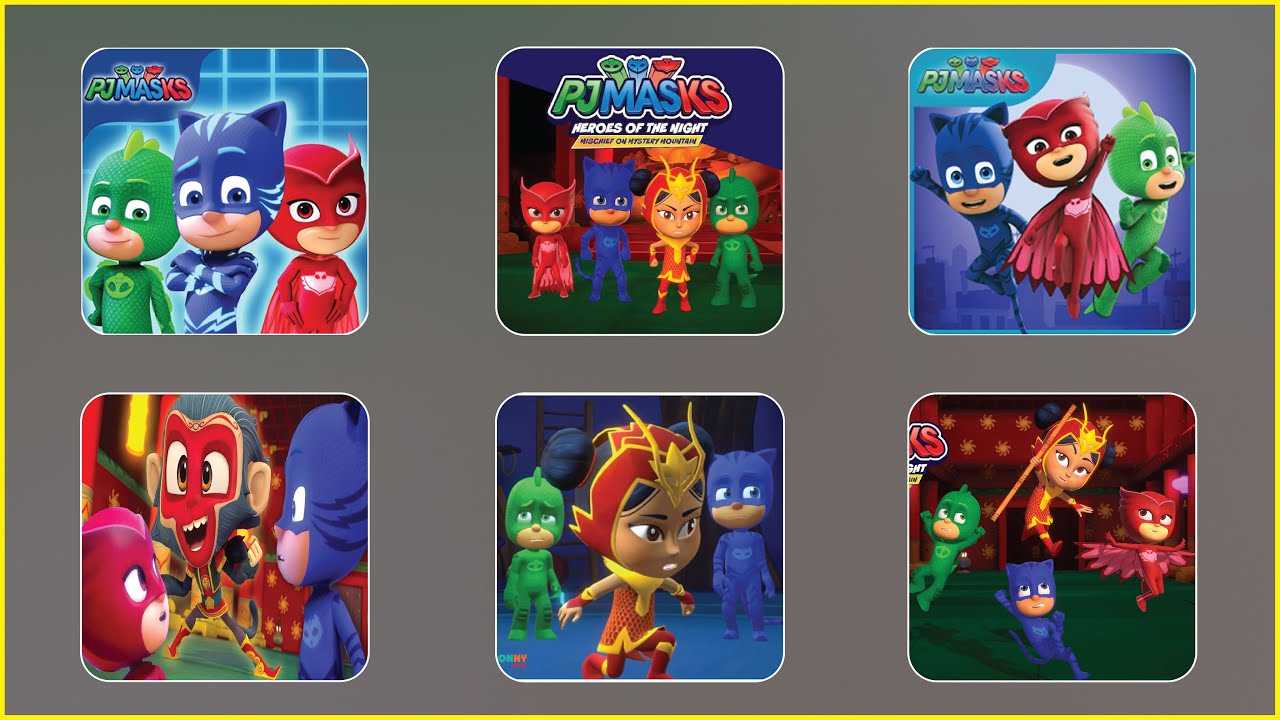 Pj Masks $2: Mischief on Mystery Mountain Monkey Business, Pj Masks ...