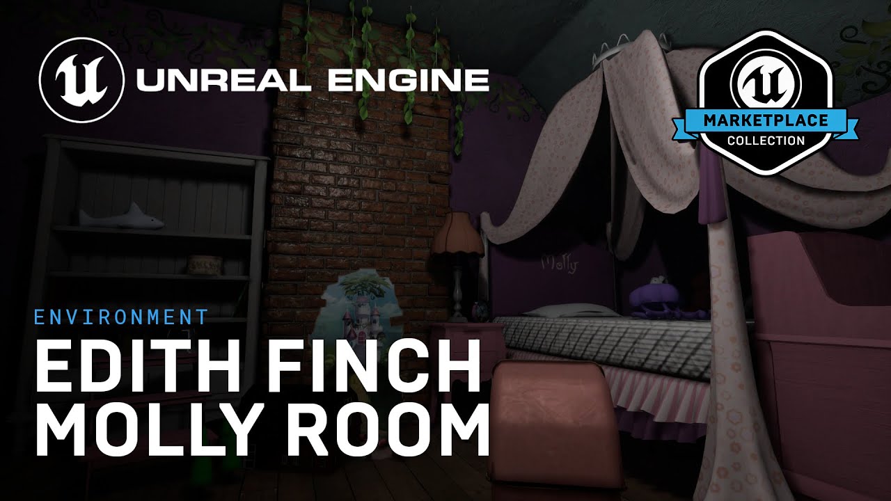 Edith Finch: Molly Room Environment | Unreal Engine 5 - YouTube