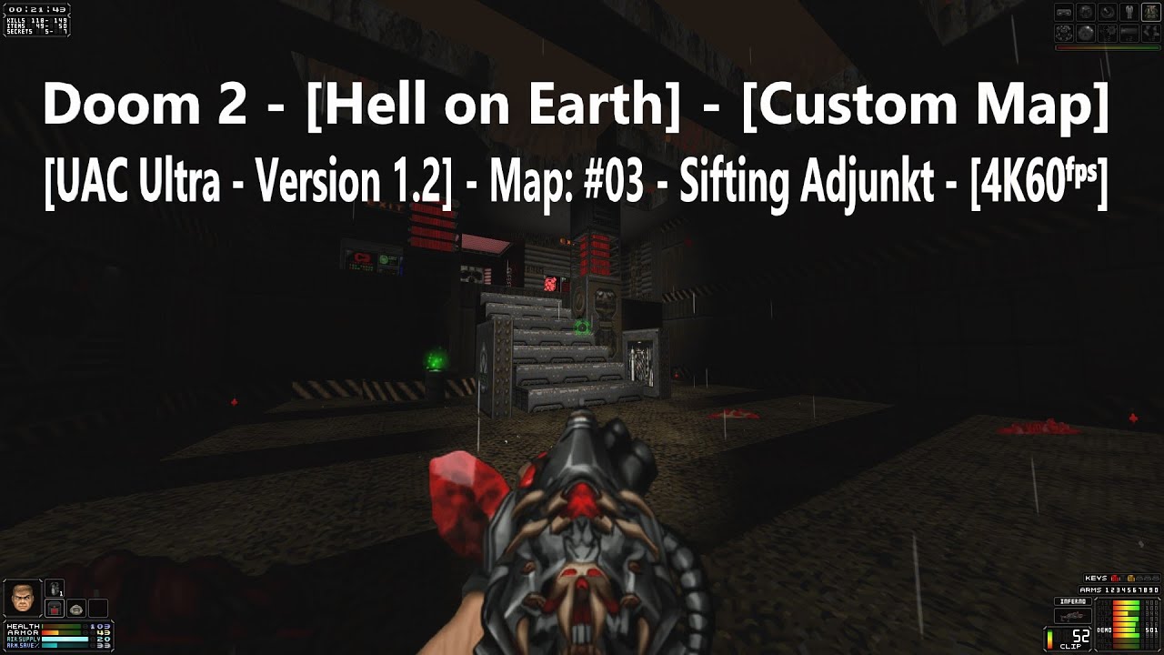 Project Brutality 3.0 - Doom 2 - [UAC Ultra] - Map: #03 - Sifting A ...