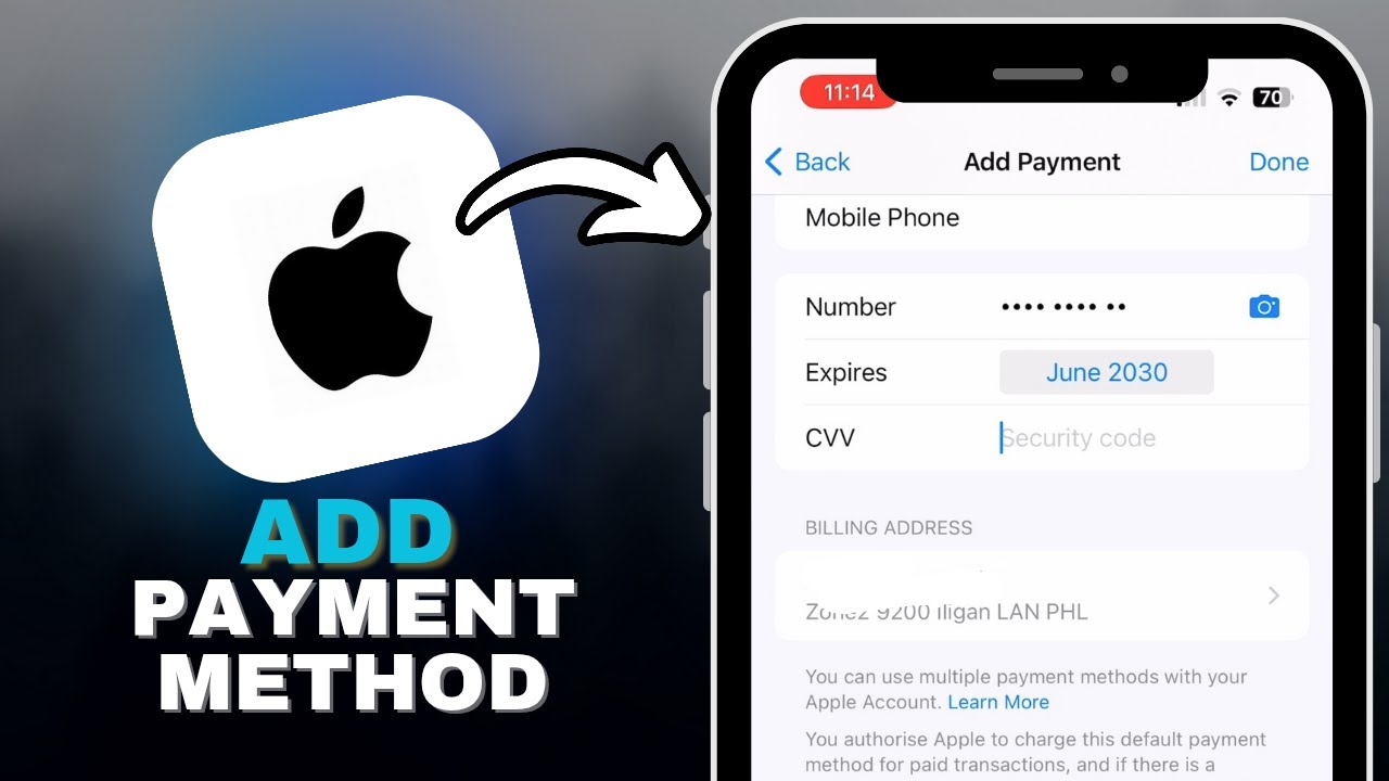How To Add Payment Method On iPhone in SECONDS! - YouTube