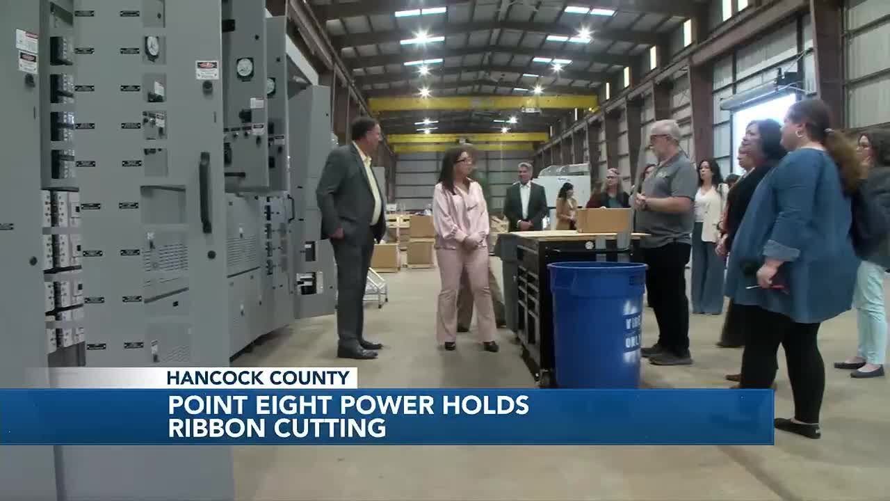 Point Eight Power opens manufacturing operations in Hancock County ...