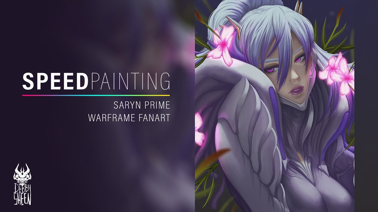 SPEEDPAINT / Saryn Prime / Warframe Fanart - YouTube