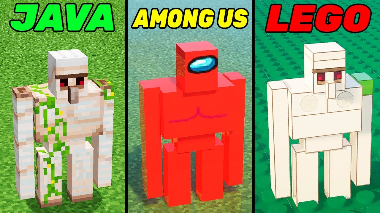 java vs sus vs lego - YouTube