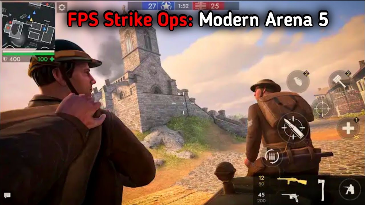 Unstoppable Gameplay in FPS Strike Ops: Modern Arena 5 Game Play - YouTube