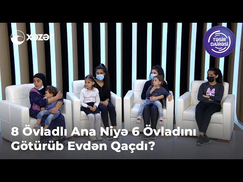 8 Övladlı Ana Niyə 6 Övladını Götürüb Evdən Qaçdı?