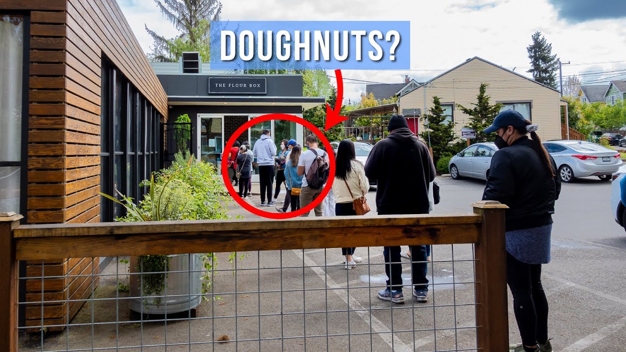 Seattle's Best Doughnuts? The Flour Box - Brioche Doughnuts #shorts ...