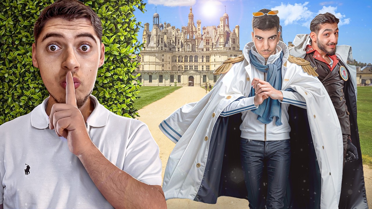 CACHE-CACHE GEANT AU CHATEAU DE CHAMBORD ! - YouTube