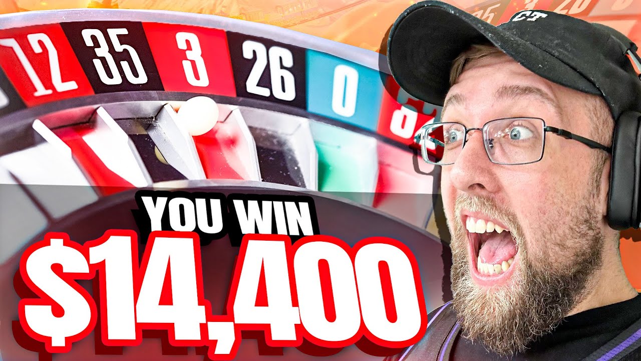 I CAN ONLY WIN BIG ON ROULETTE! $14,400! THE BEST GAME EVER! - YouTube