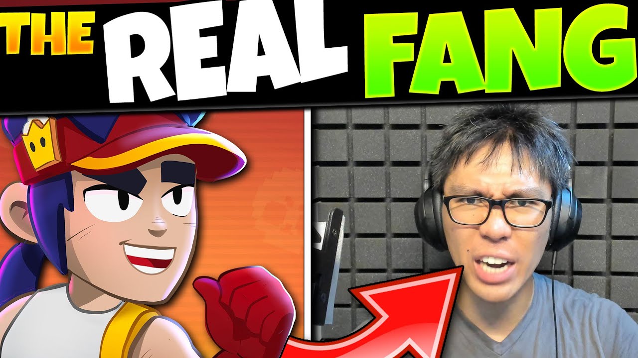 Brawl Stars Voice Actor For Fang In Real Life - YouTube