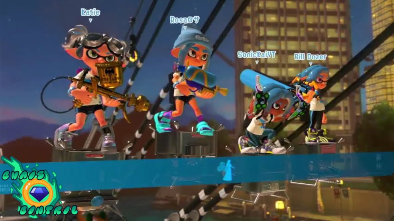 Splatoon 3 Team Wisdom Splatfest Collab With Chaos Control - YouTube
