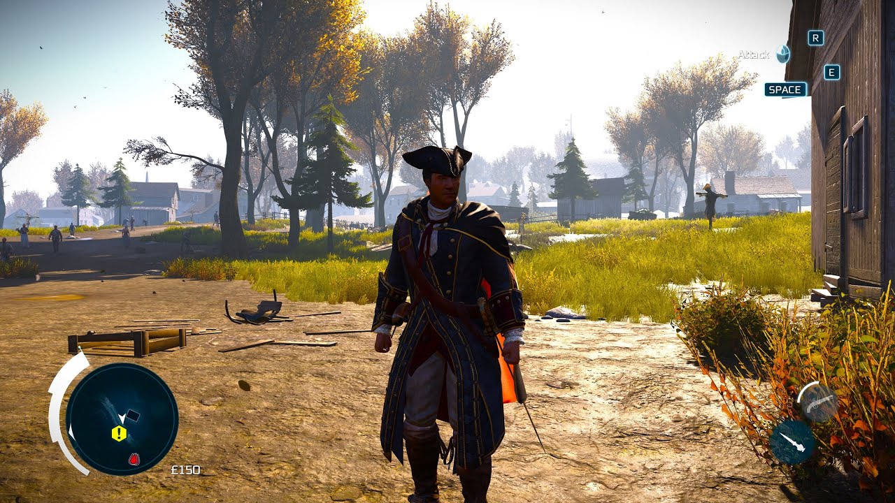 Assassin's Creed III Remastered Graphics 4K - YouTube