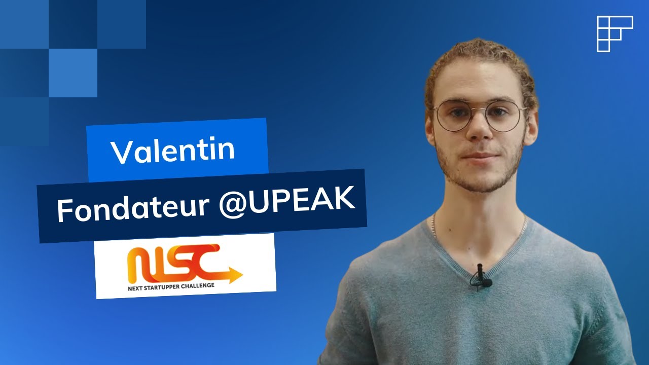 Valentin, prix coup de coeur 2023 | Next Startupper Challenge - YouTube