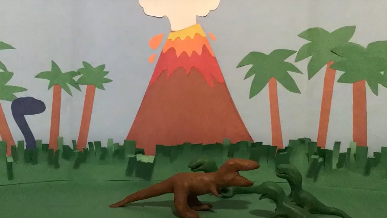 Dinosaur Stop Motion | The Hunt Claymation Film - YouTube