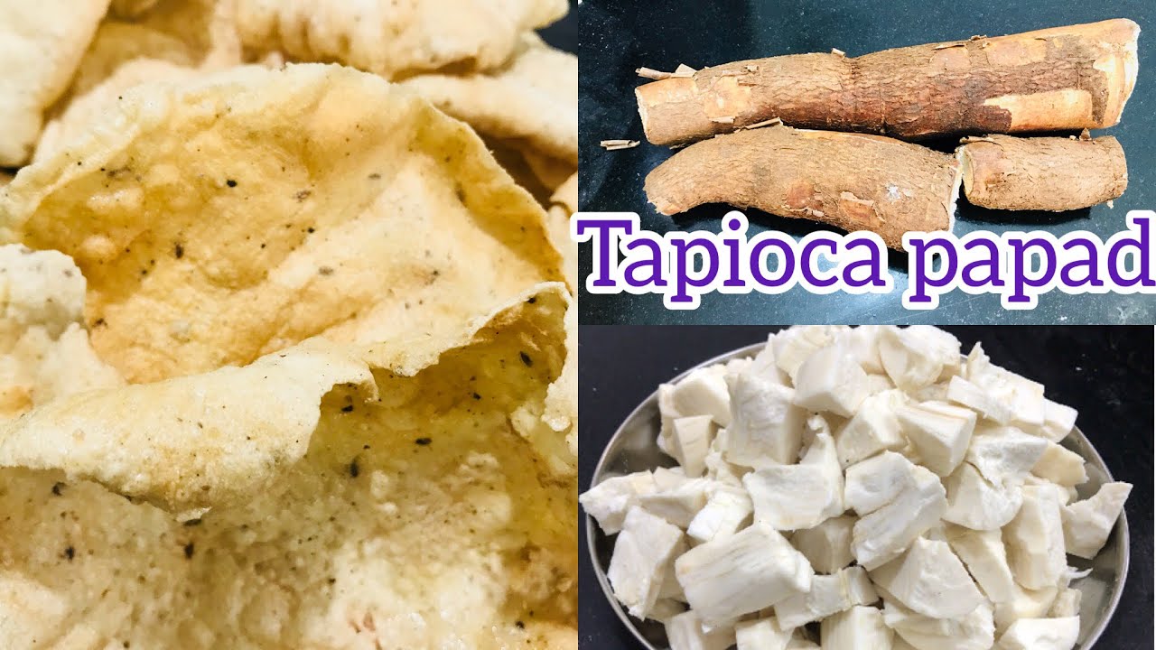 Summer is starting make this delicious tapioca papad & store for 1 year ...