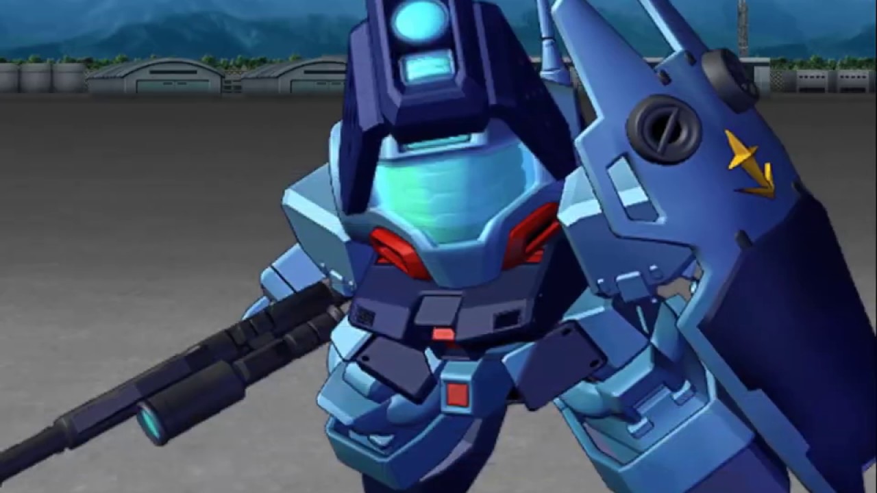 SD Gundam G-Generation Wars - GM Sniper II All Animations - YouTube