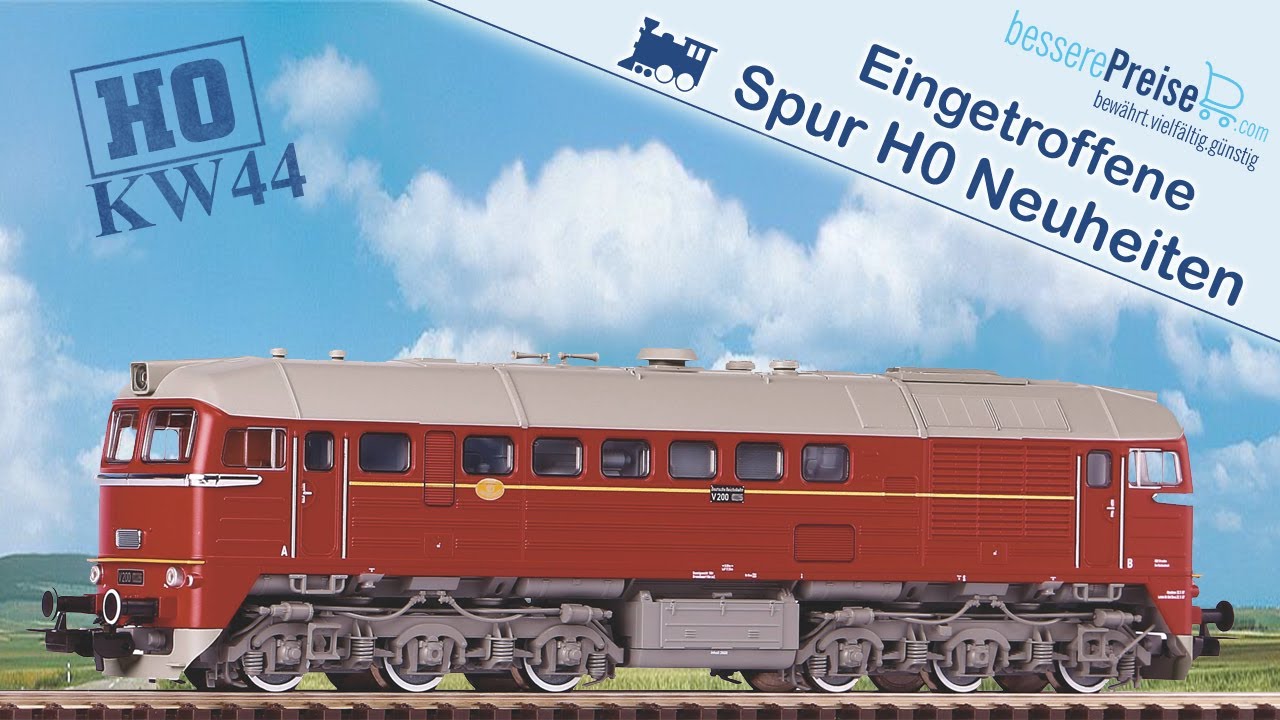🚂💨 Eingetroffene Spur H0 Modellbahn Neuheiten | KW 44 2022 - YouTube