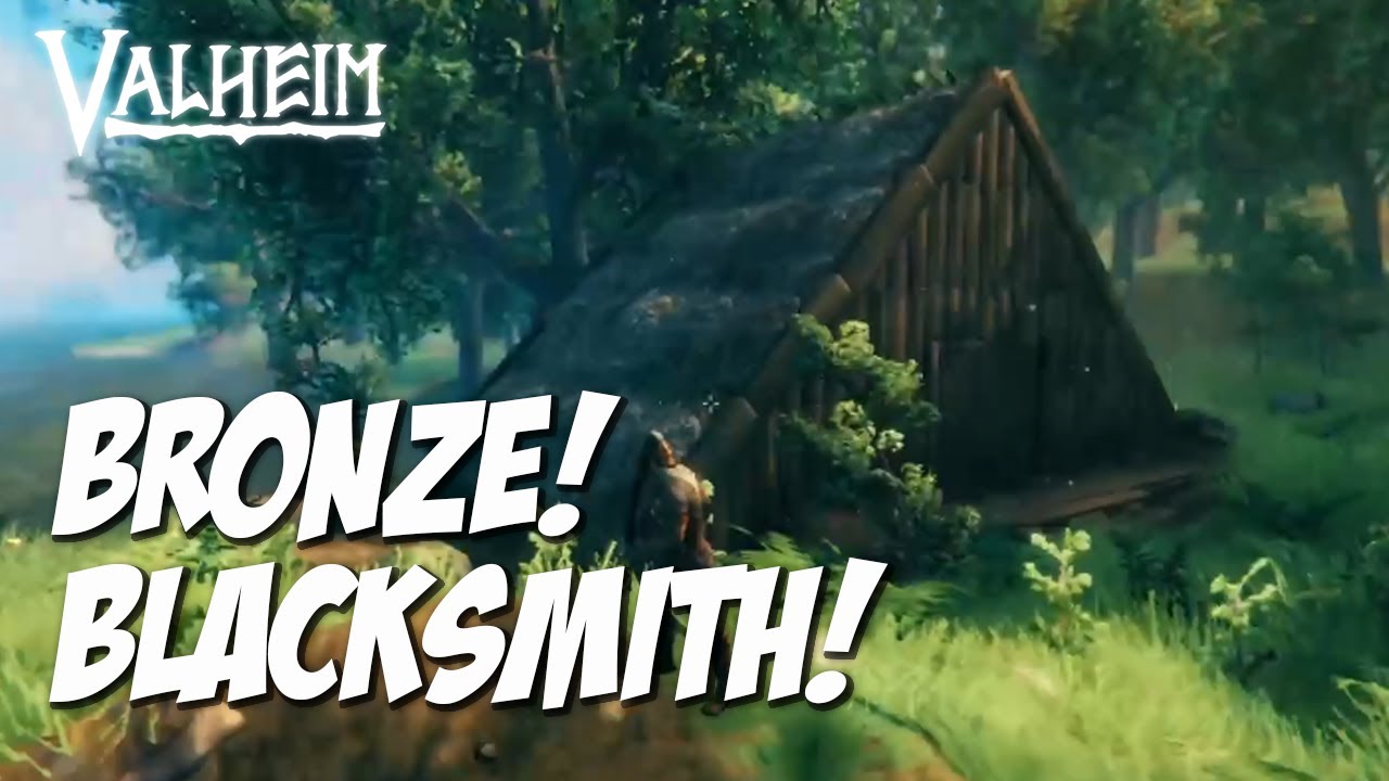 Valheim Walkthrough | Part 4 - Bronze & Blacksmith house - YouTube