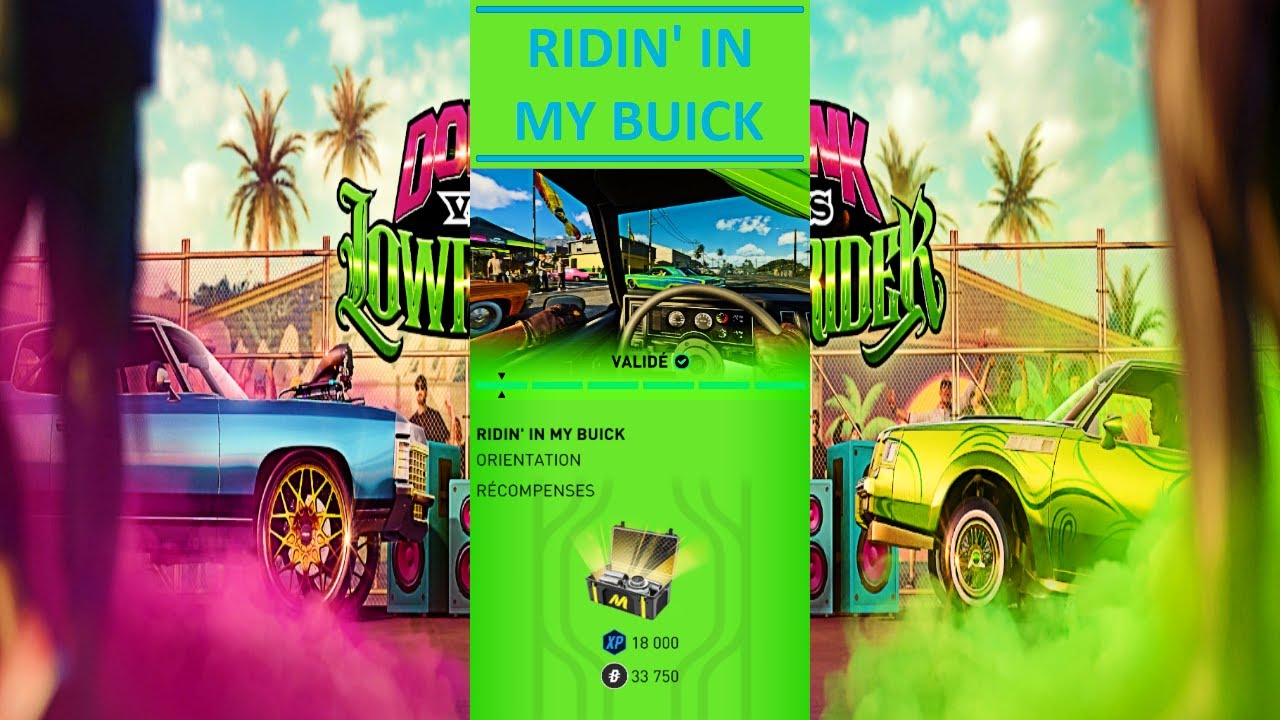the crew motorfest épreuve lowrider"RIDIN' IN MY BUICK"STREET TIER 1 #1 ...