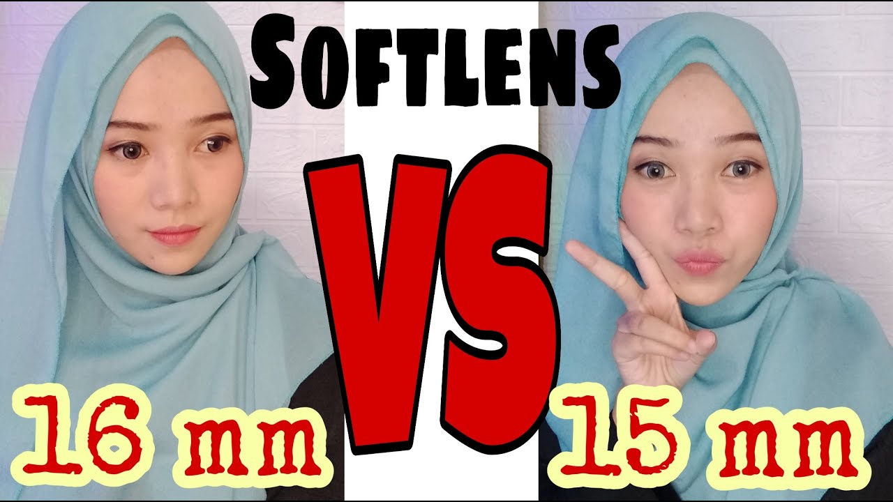 Perbedaan softlens berdiameter 16 mm dan 15 mm - YouTube