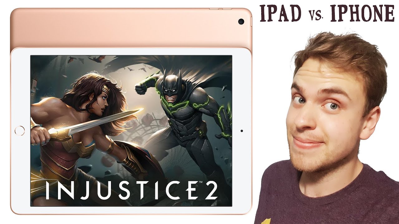Playing Injustice 2 Mobile on iPad. Is It Better Than iPhone? - YouTube