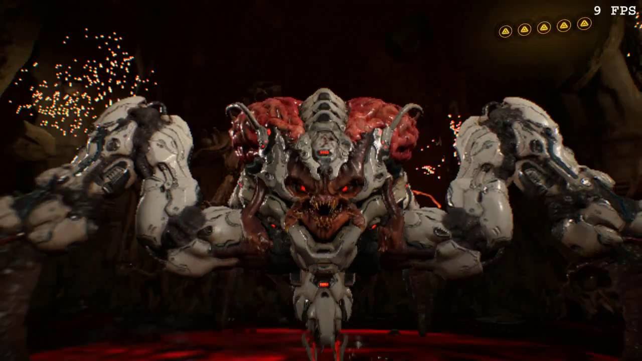 Notebook Samsung RF511 S77S in DOOM (2016) - Spider Mastermind Boss ...