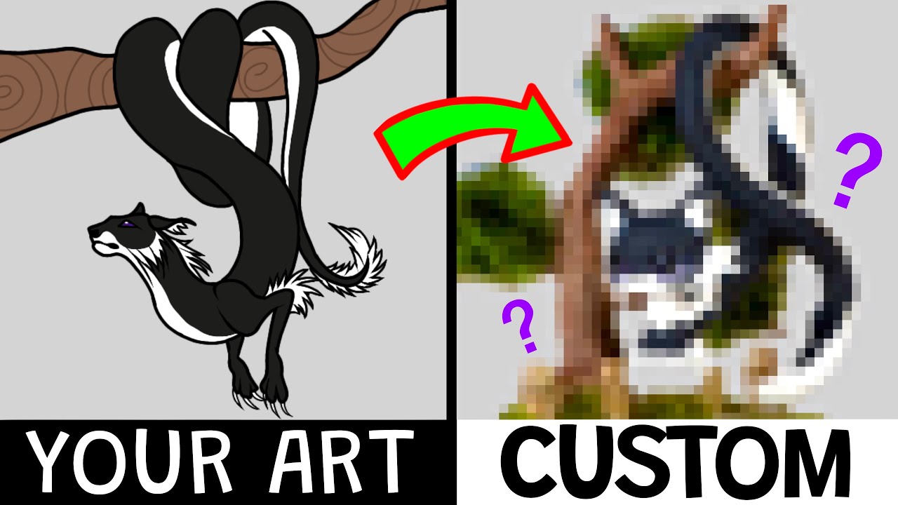 Turning YOUR Art Into LPS Customs #1: Worm Cat - YouTube