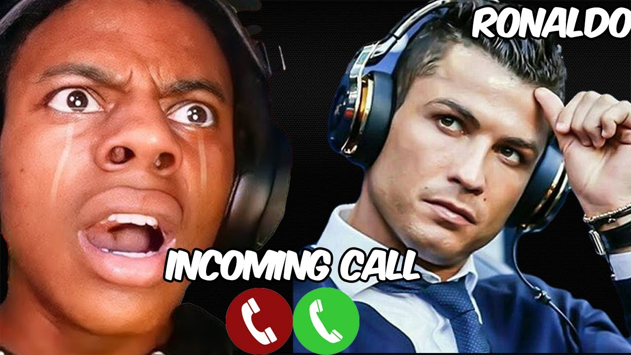 IShowSpeed Calls Cristiano Ronaldo Live On Stream! - YouTube