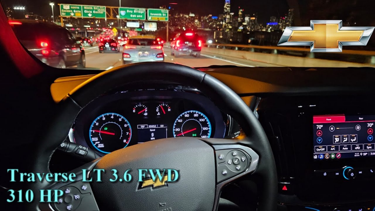 2023 Chevrolet Traverse LT 3.6 FWD 310 HP NIGHT POV DRIVE SAN FRANCISCO ...