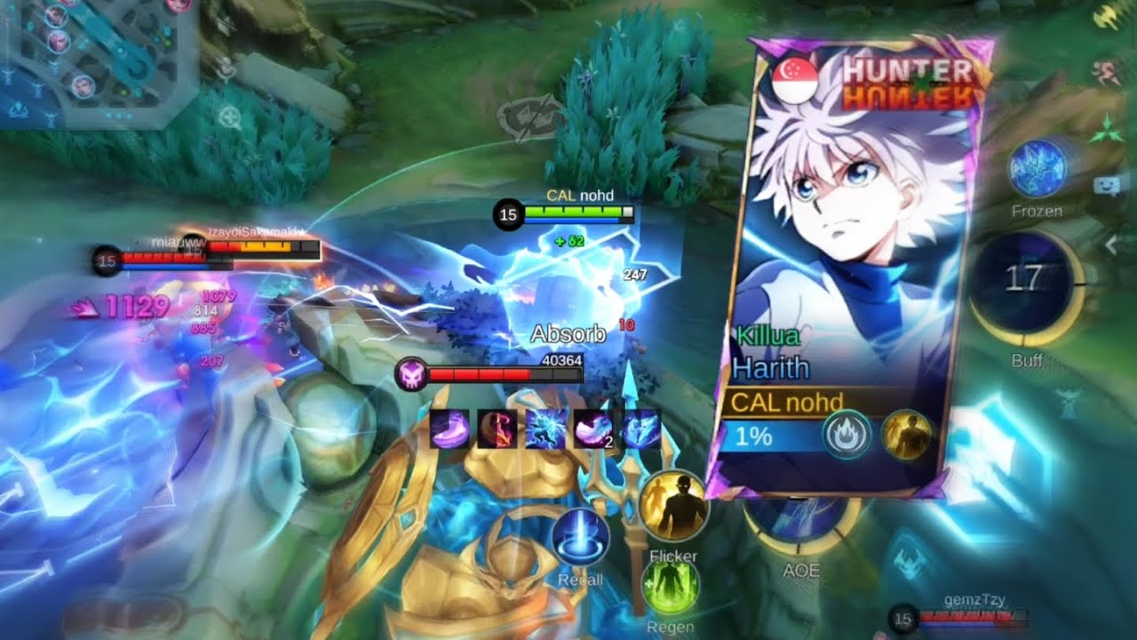 FINALLY GOT THE NEW HARITH KILLUA SKIN +GAMEPLAY🔥🔥 | Mobile Legends ...
