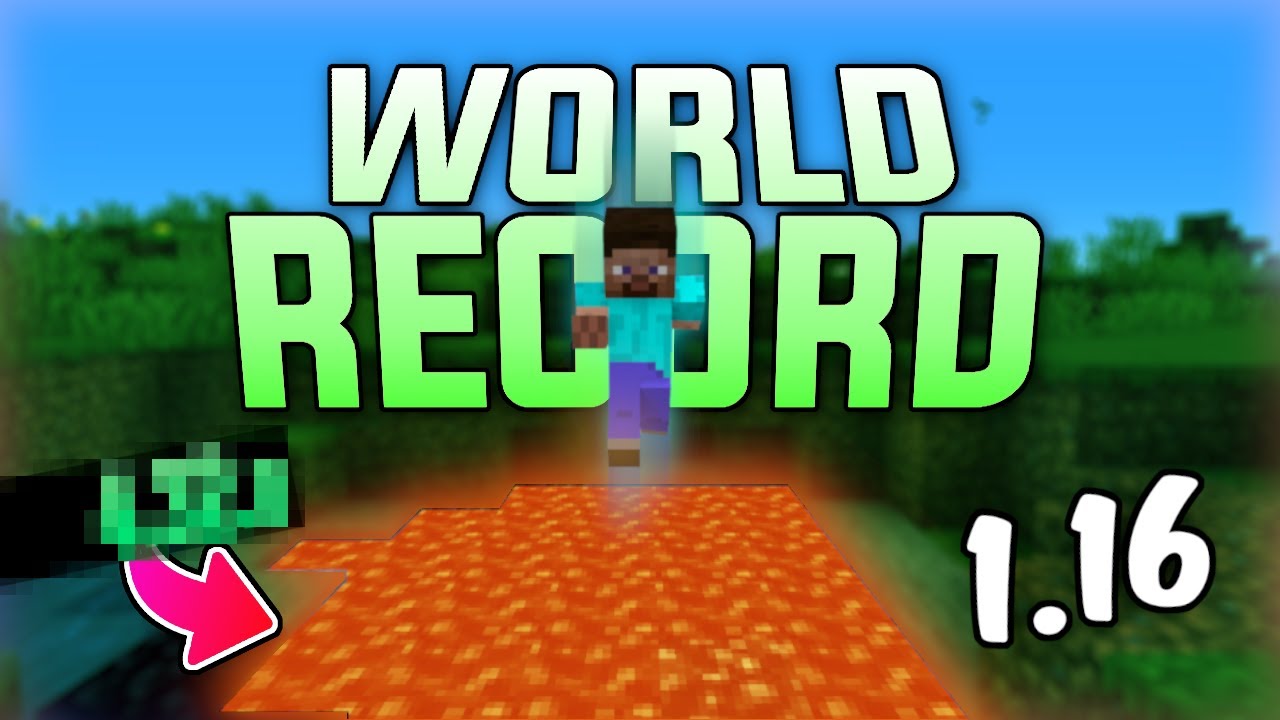 Minecraft Speedrun World Record 1.16 - YouTube