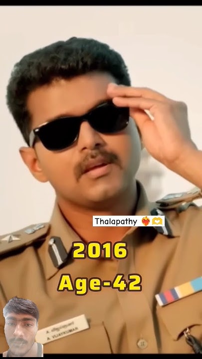 ️‍🔥Evolution of Vijay thalapathy (1984 to 2023)Transformation #thalapathy #vijay #shorts #movie ...