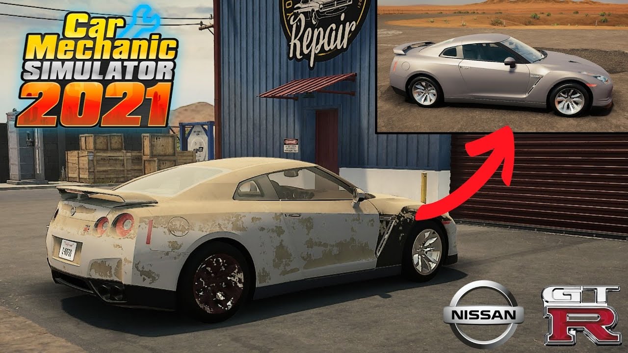Nissan GT-R Rebuild - Car Mechanic Simulator - Restoration - YouTube