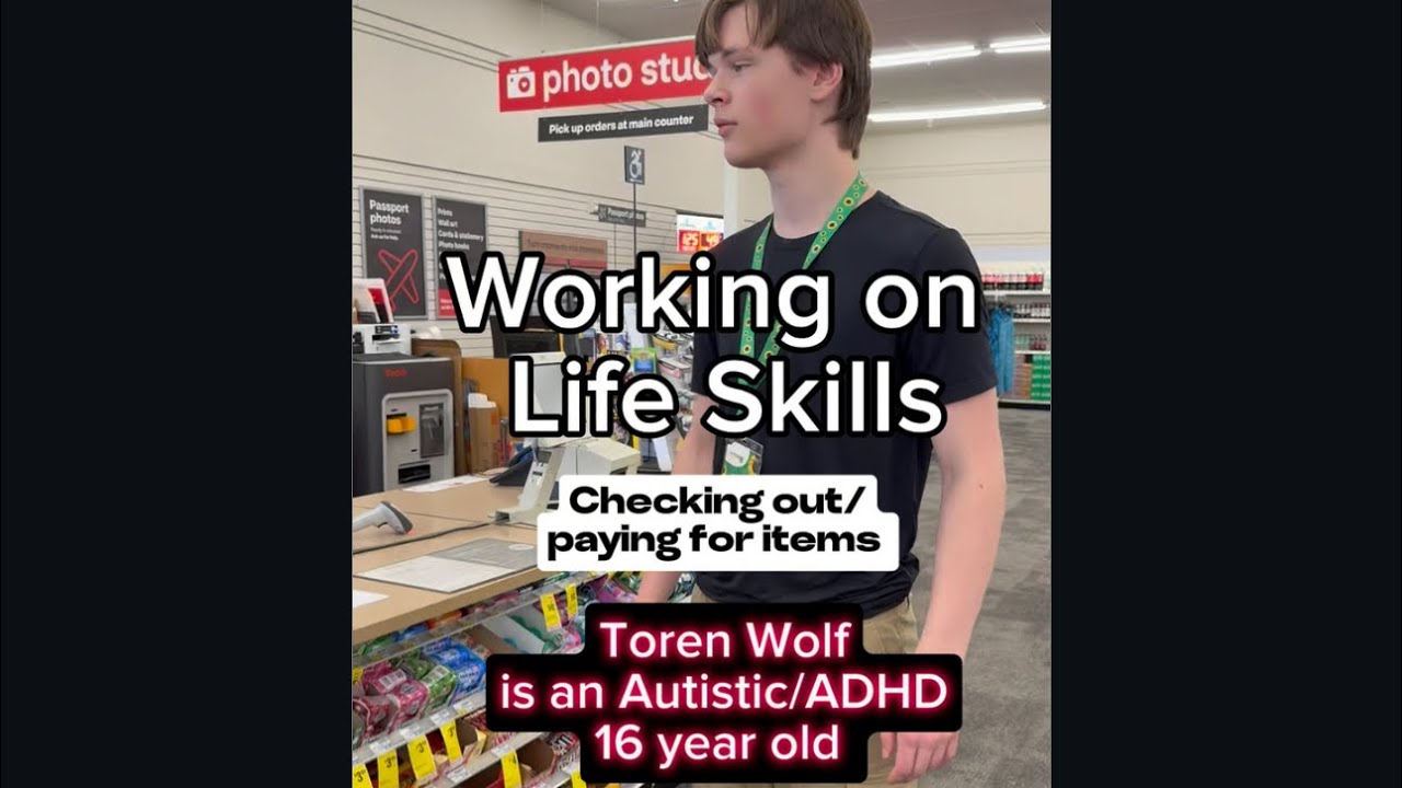 Working on Life Skills with Autism/ADHD ️ ️ - YouTube