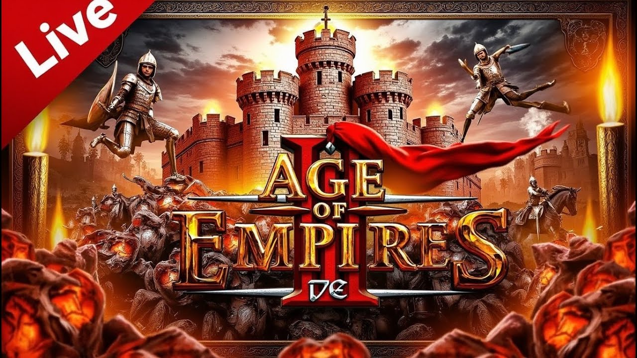 LIVE AGE OF EMPIRES 2 DM MICHI - YouTube
